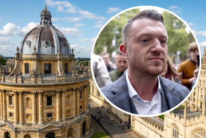 Tommy Robinson ‘secretly invited to speak at Oxford Union' | Oxford Mail